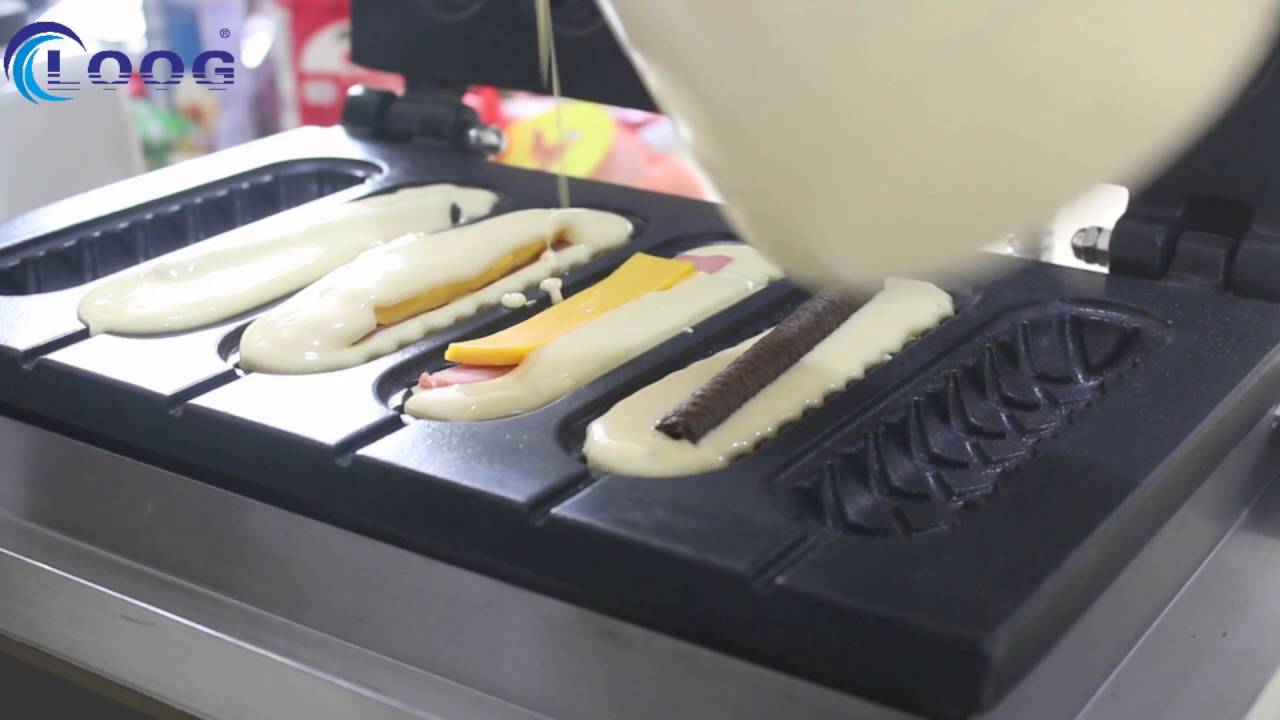 How to Make Fudge Puppies (Waffles on a Stick) - YouTube