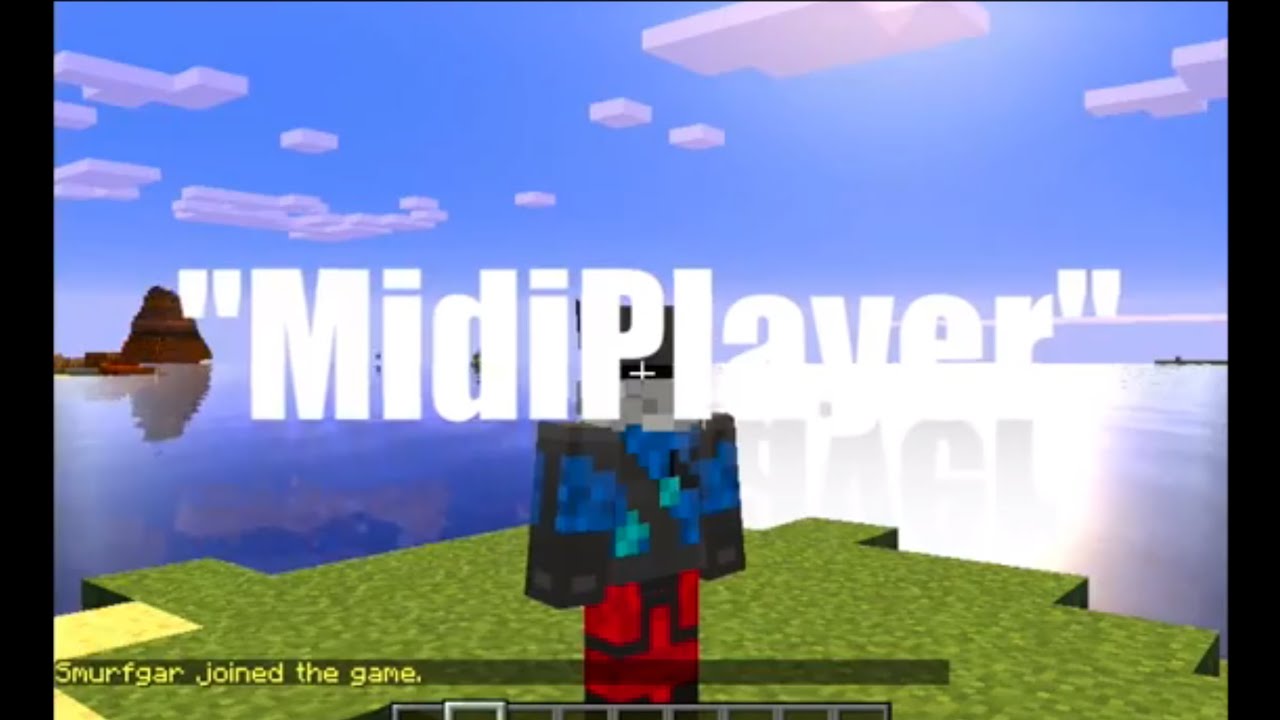 Minecraft 1-minute Plugin Review: MIDI Player for Spigot 1.8 - YouTube