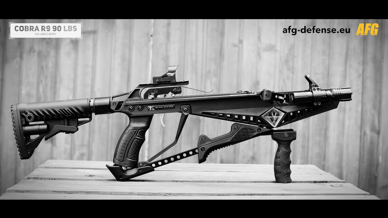 Crossbow Cobra R9 upgraded - YouTube