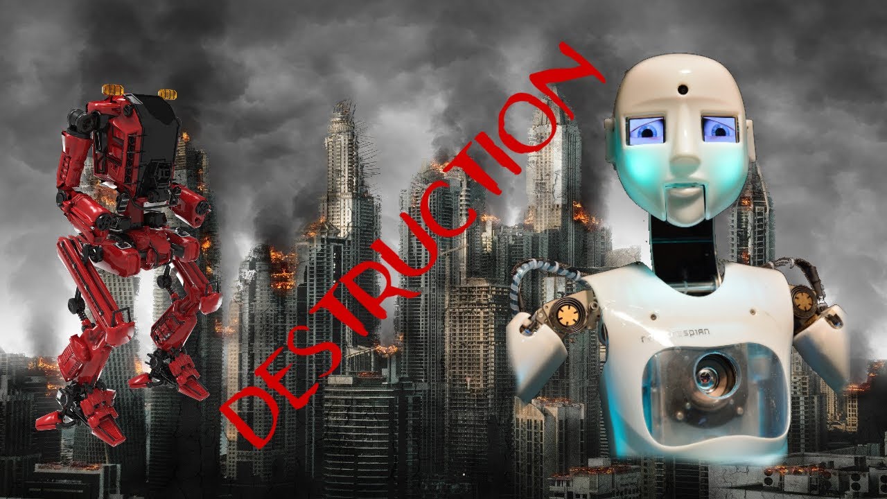 ROBOT DESTROYING CITY?! - YouTube