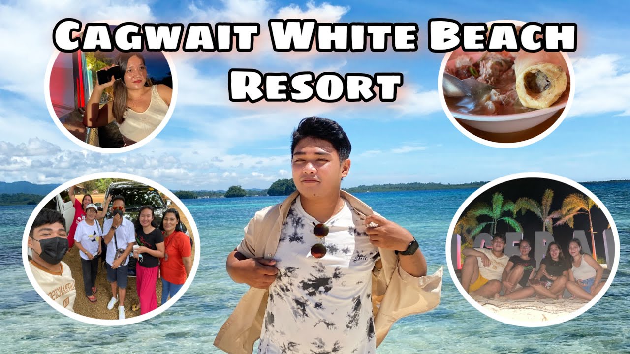 Surigao Del Sur Tour / Over night @ Cagwait White Beach Resort - YouTube