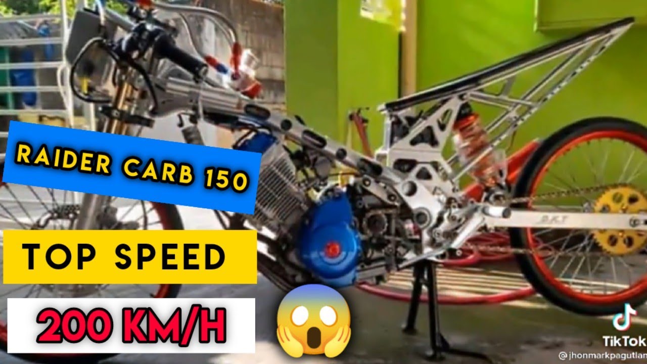LOADED NA RAIDER CARB 150 | TOP SPEED 200 KM/H ANG BILIS - YouTube