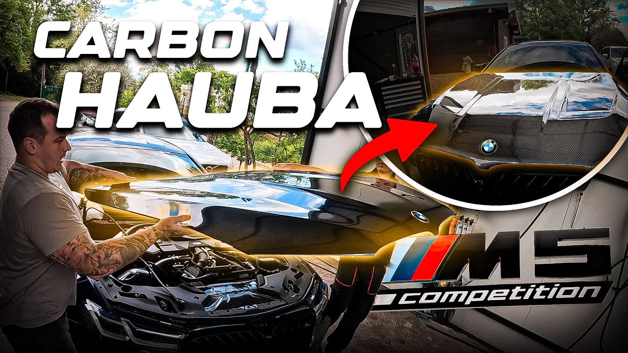 NOVA CARBON HAUBA ZA M5 COMPETITION - YouTube