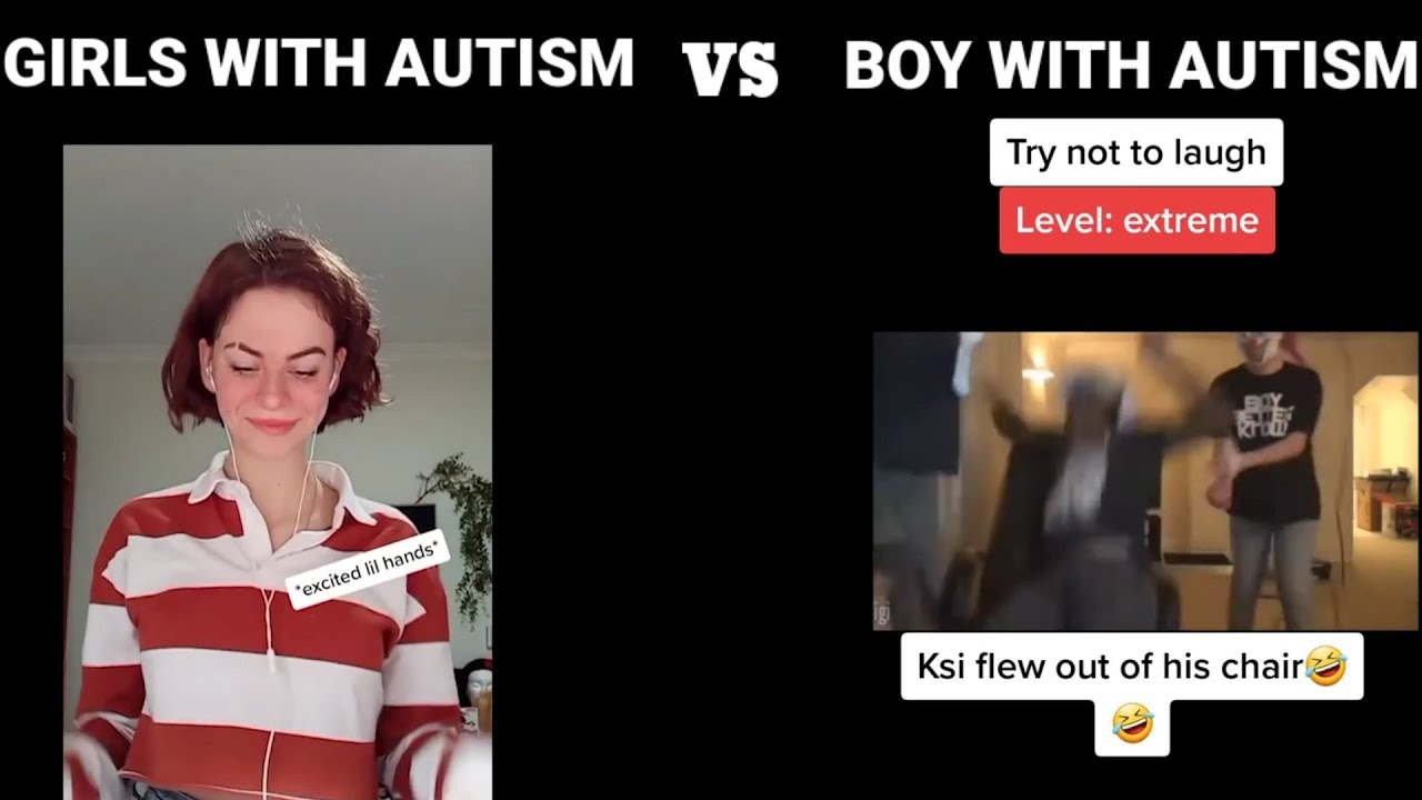 Girls with autism vs Boys with autism #girlswithautism - YouTube