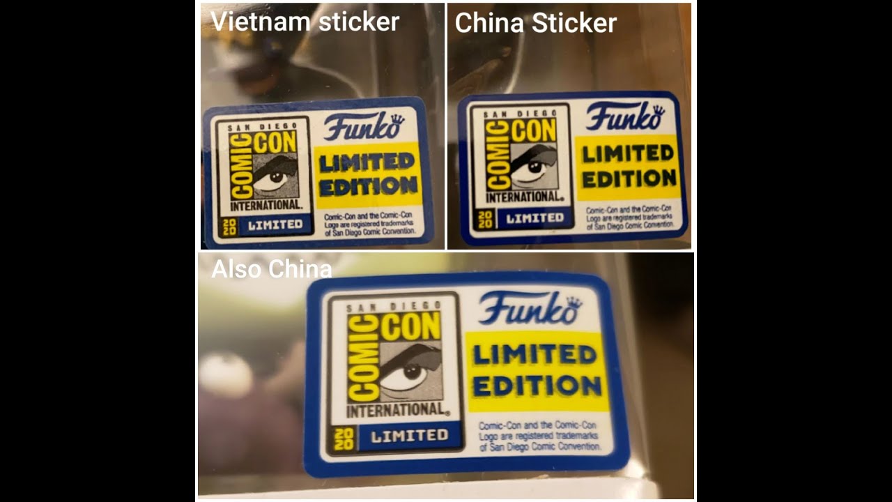 Funko Pop Legit Guide "Real Vs Fake": SAN DIEGO COMIC CON 2020 (SDCC ...