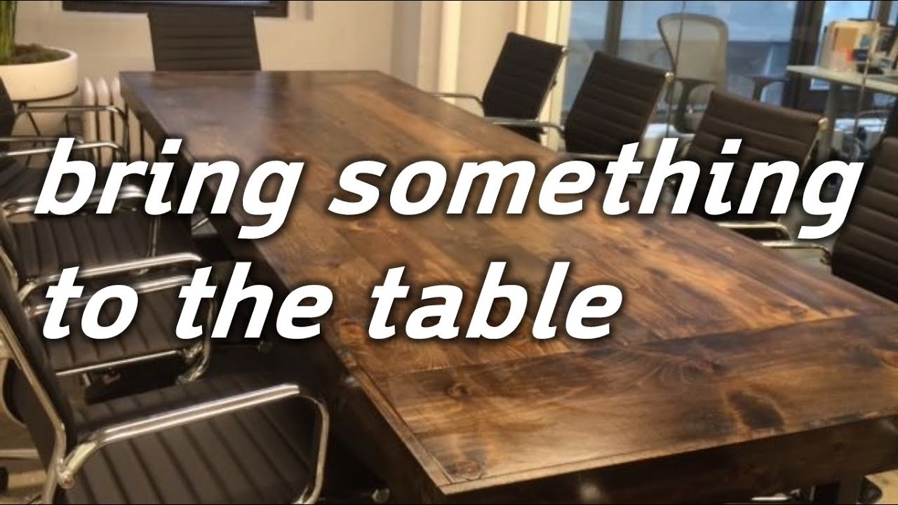 [마천문 오늘의 어휘] bring something to the table - YouTube