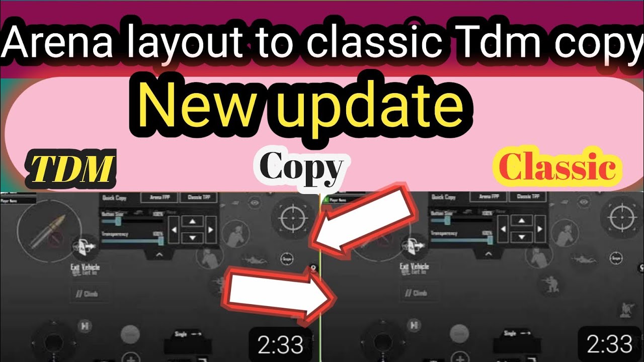 How to copy arena controls to classic in tdm 2024 | SSG Imtiaz yT - YouTube