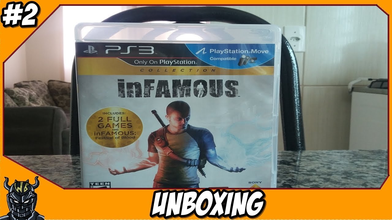 Unboxing #2 - Infamous Collection (Playstation 3) - YouTube