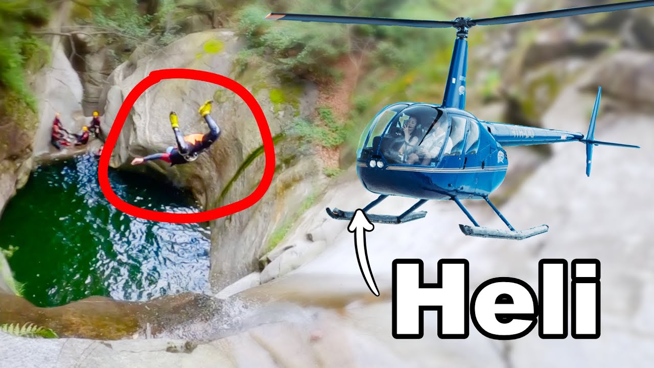 Wir gehen Heli Canyoning?! - YouTube
