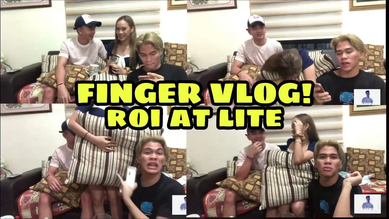 ROI FININGER SI LITE HABANG NAG VLOG? - YouTube