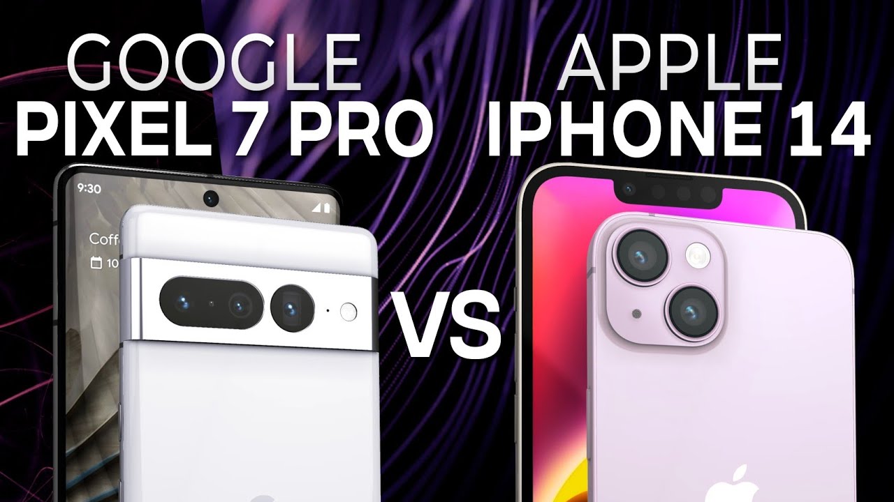 APPLE IPHONE 14 vs GOOGLE PIXEL 7 PRO | comparison and review. - YouTube
