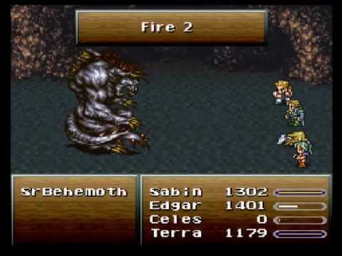 Let's Play Final Fantasy VI Part 29 - Monsters Inc. - YouTube