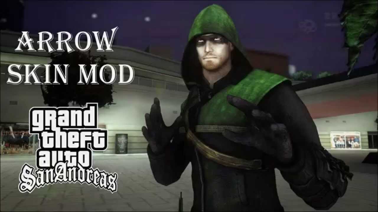 GTA San Andreas: Arrow Skin Mod - YouTube