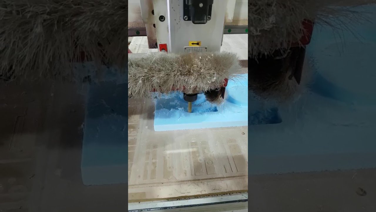 EVA router bits for EVA foam cutting machining - YouTube