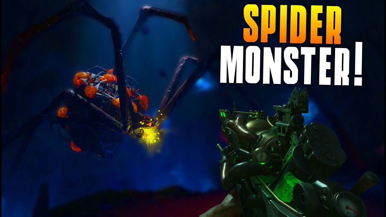 SPIDER MONSTER! (Zetsubou No Shima Gameplay) WONDER WEAPON, EVERYTHING ...