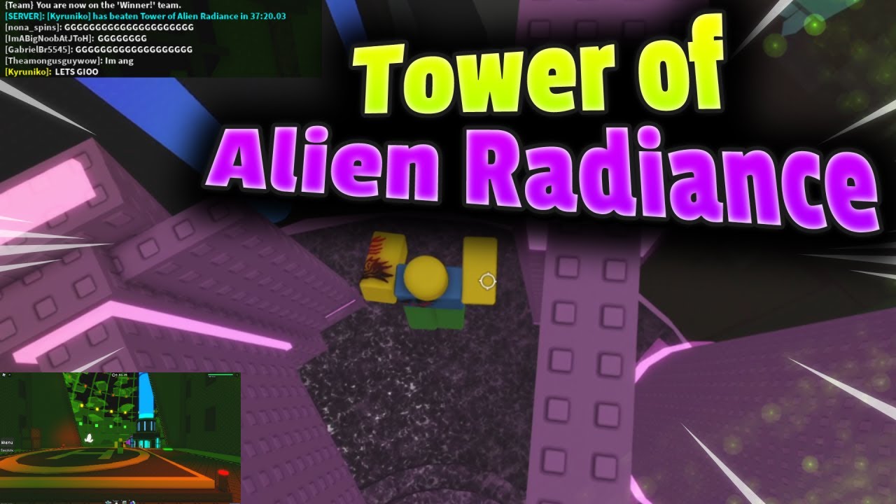 Jtoh | Tower of Alien Radiance Completion - YouTube