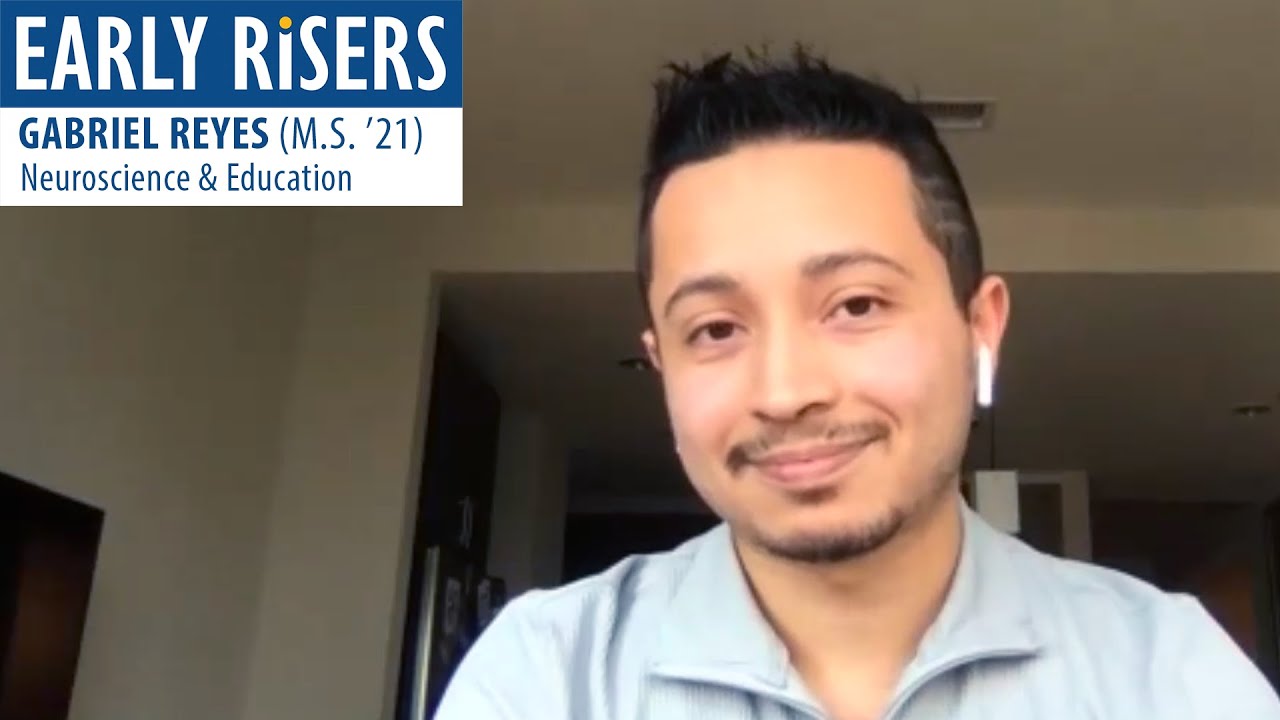 Gabriel Reyes (M.S. '21): Neuroscience & Education - YouTube
