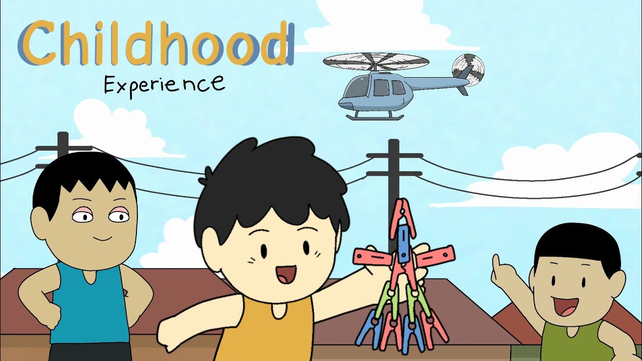 CHILDHOOD EXPERIENCE:Mga Gawain Ng mga Bata | Pinoy Animation - YouTube