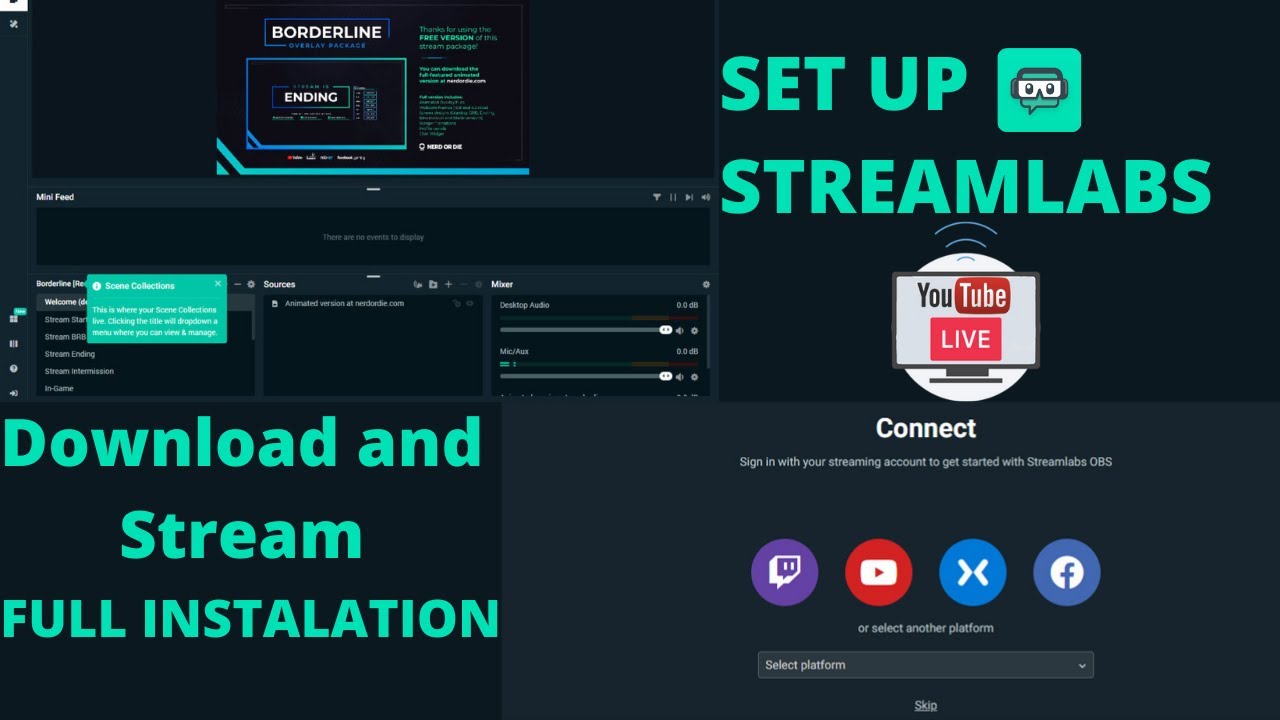 How To Download And Install Streamlabs OBS On Windows 10/8/7 100% Free ...