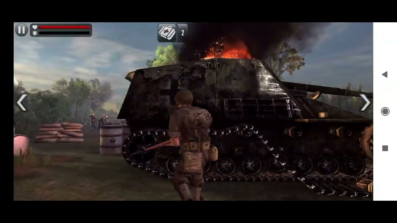 frontline commando d day Not damages 100% - YouTube