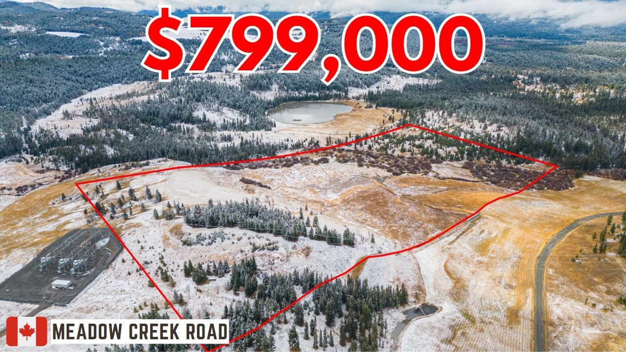 Meadow Creek Road Logan Lake BC 81.41 Acres Real Estate Video Tour ...