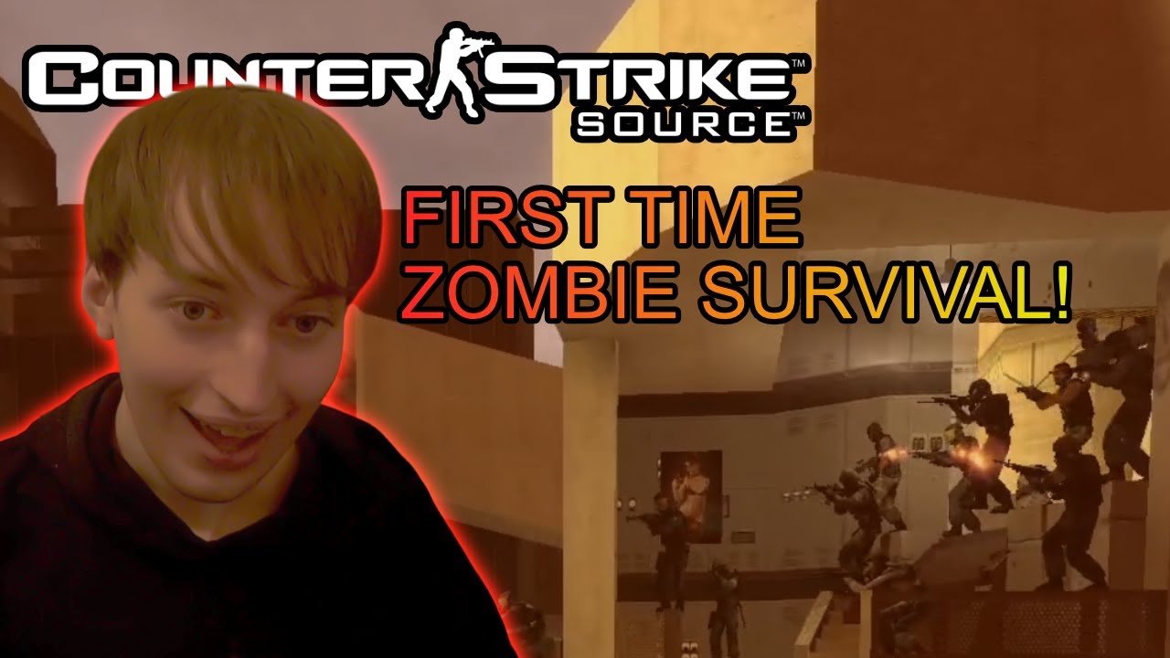 First Time Zombie Survival On ElitE HunterZ | Counter-Strike: Source ...
