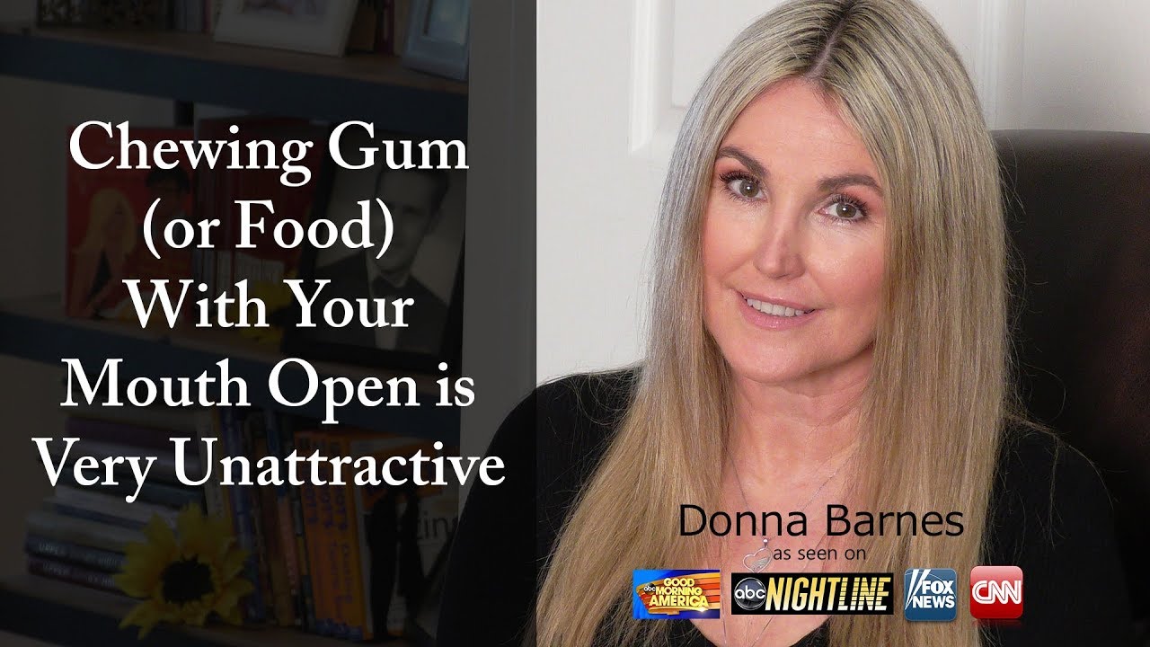 Chewing Gum is Very Unattractive - YouTube