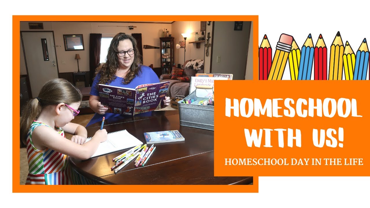 Homeschool With Us: Full Day in the Life - YouTube