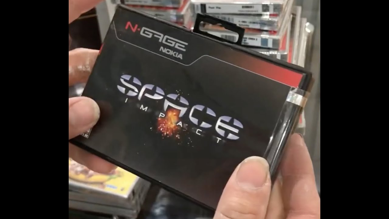Game N-gage Space new seal - dingdong - YouTube