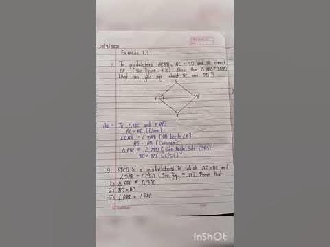 Class 9th Math Chapter 7 , Exercise 7.1 - YouTube