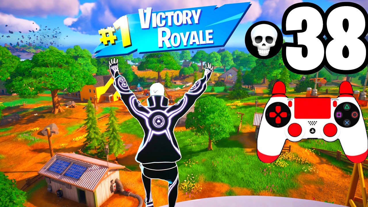38 Kill Solo Squads Phantom Power Charged Up Skin Gameplay "Zero Build ...