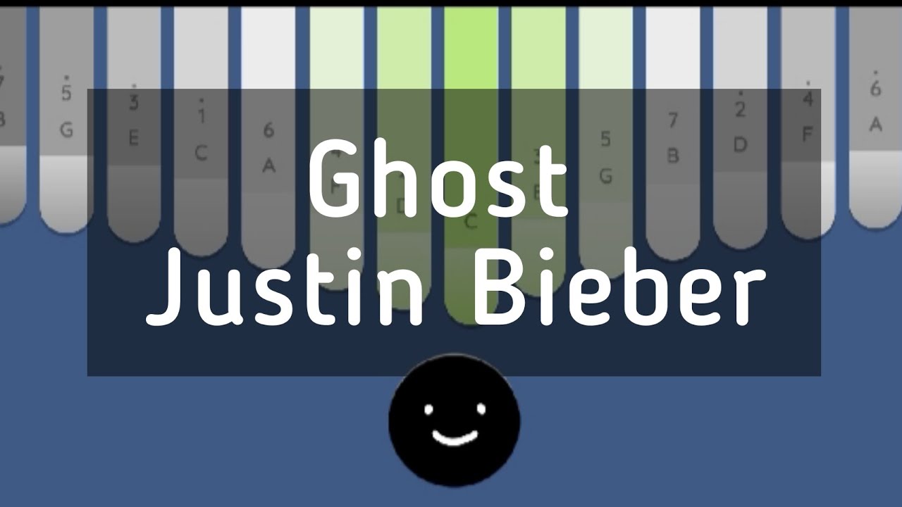 Kalimba Ghost - Justin Bieber || Easy Tabs Keylimba Apps - YouTube