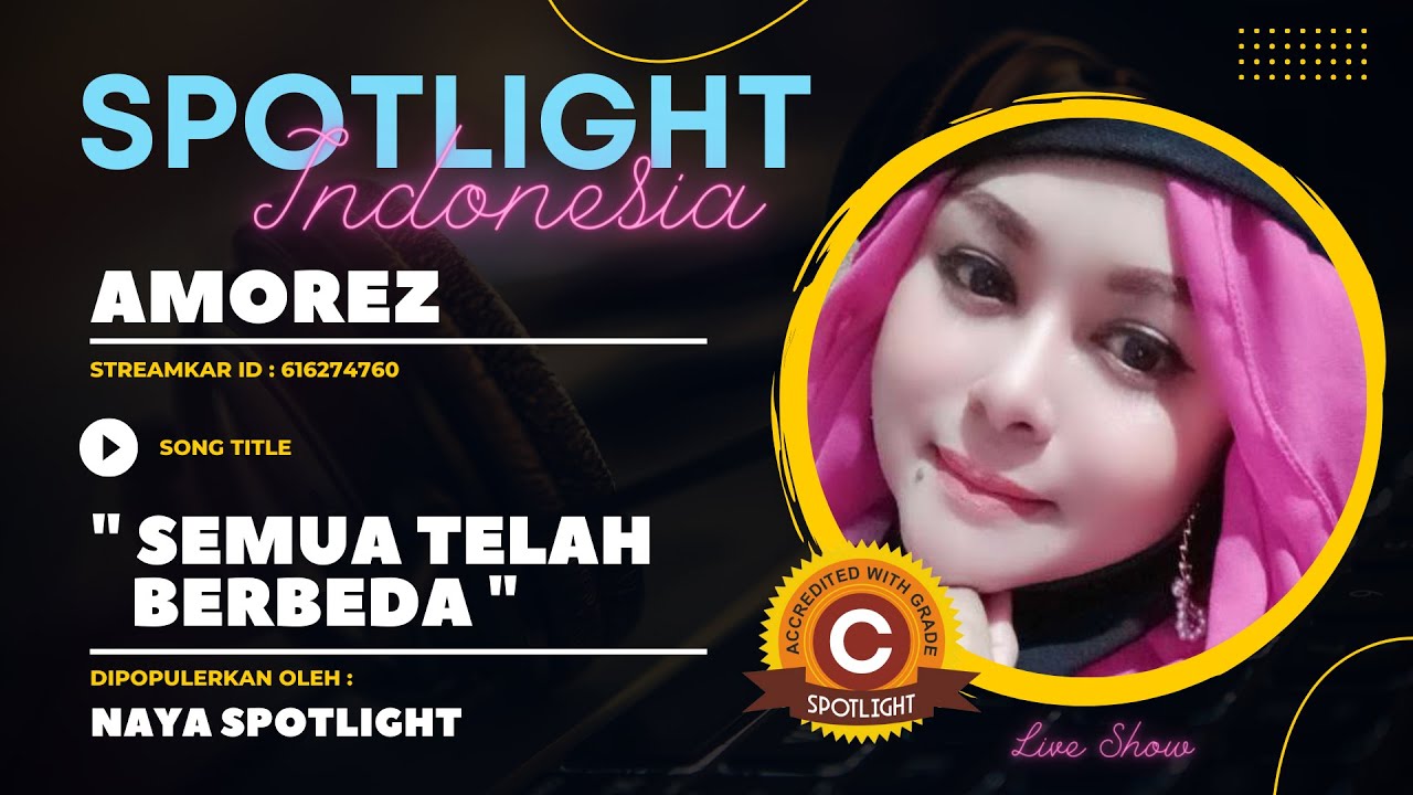 Semua Telah Berbeda | Live AMOREZ Spotlight [Official Cover Video ...