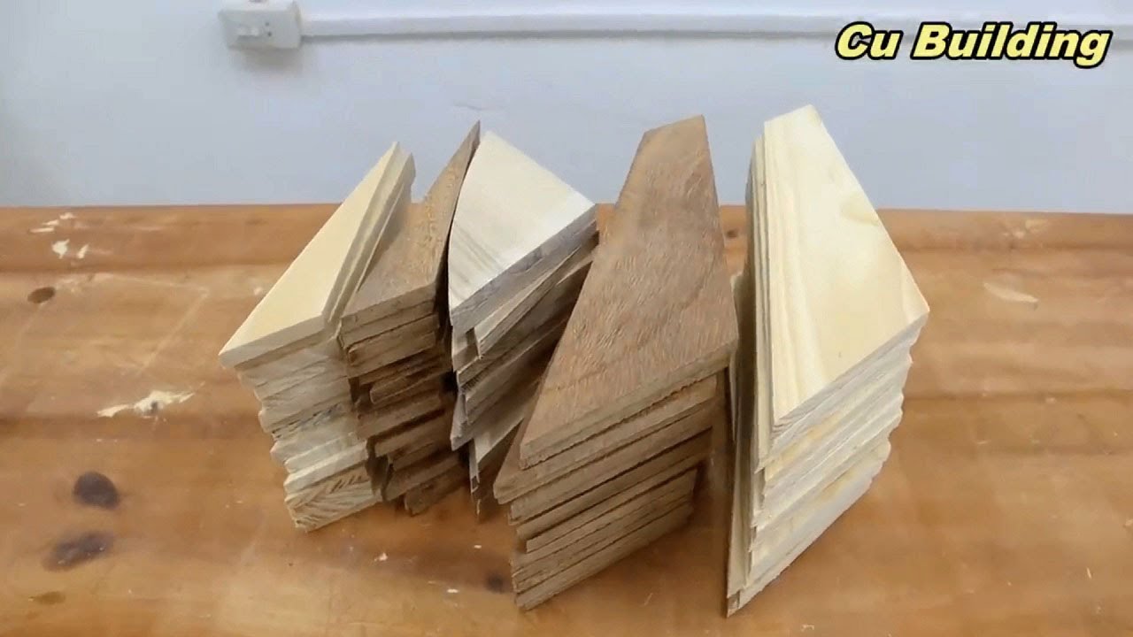 Creative Woodworking - A Unique Artistic Table Created From Waste Wood ...