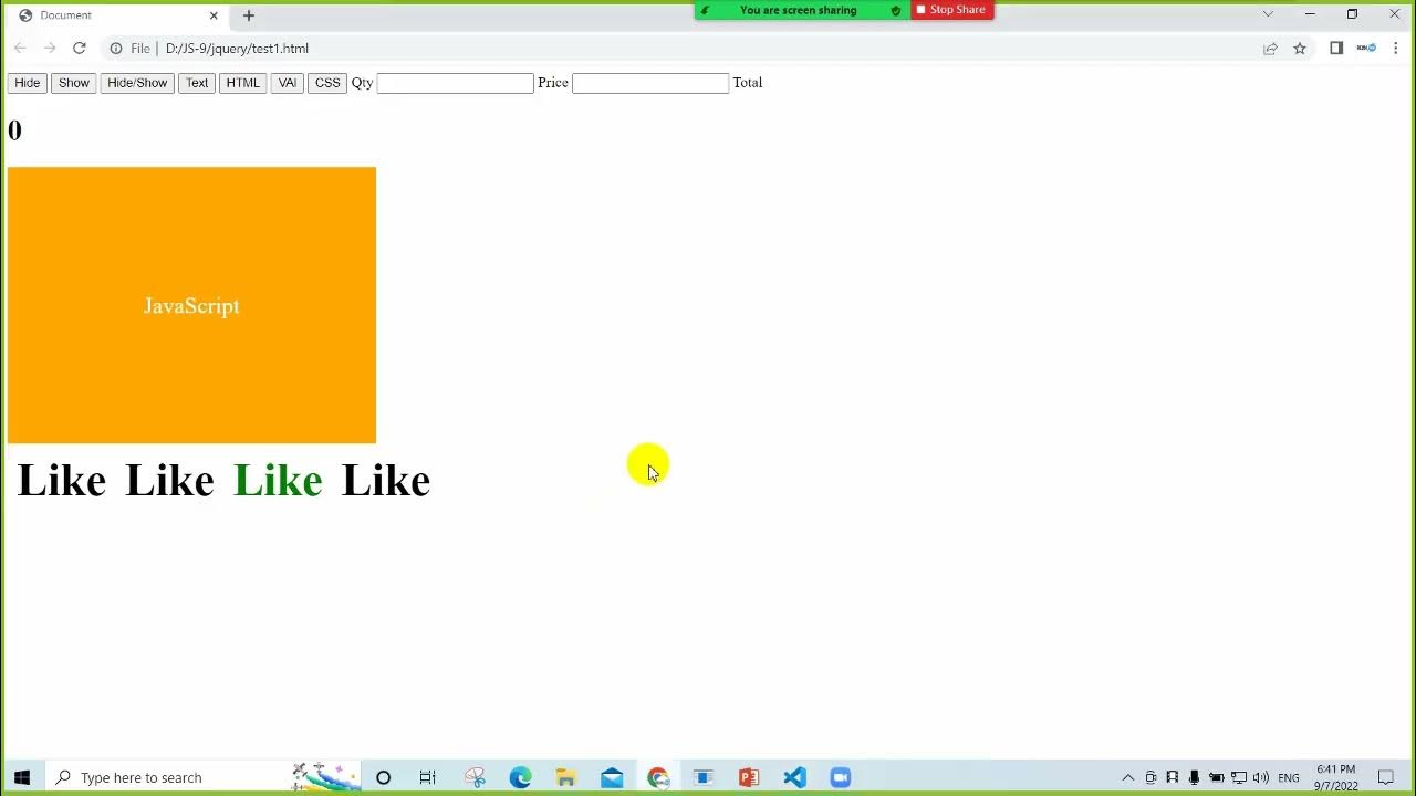 3-jQuery for beginner - YouTube