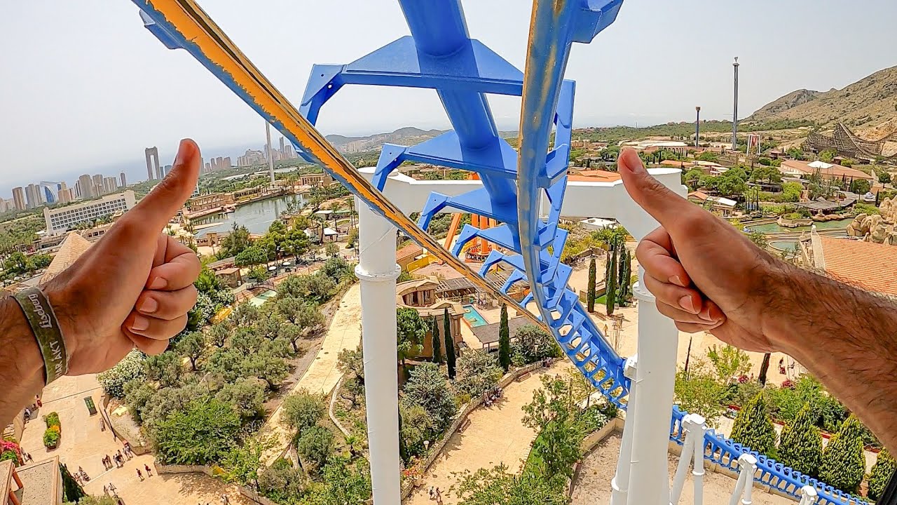 Titanide On Ride POV | Terra Mítica Benidorm - YouTube