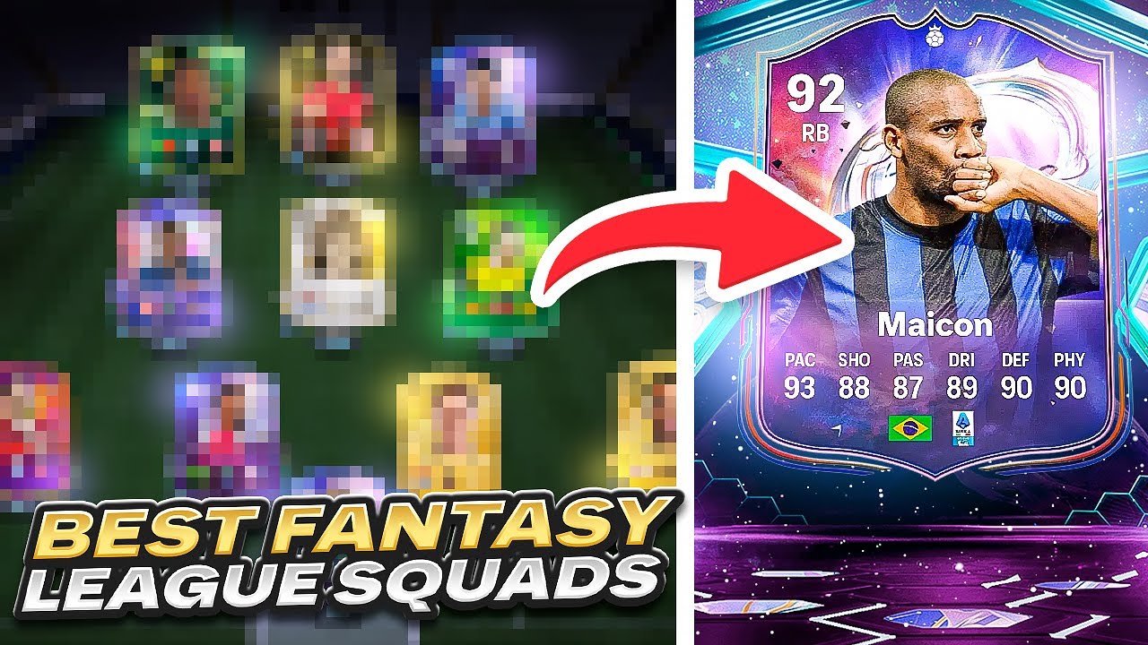 The BEST META Fantasy FC League Teams to UNLOCK 92 Maicon FAST ⚡ EA FC ...