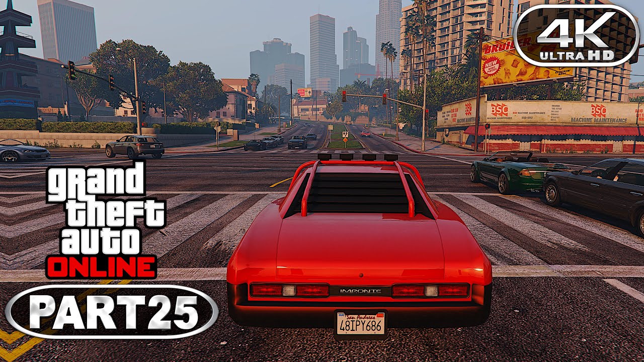 GTA Online 4K Gameplay Walkthrough Part 25 - No Commentary - YouTube
