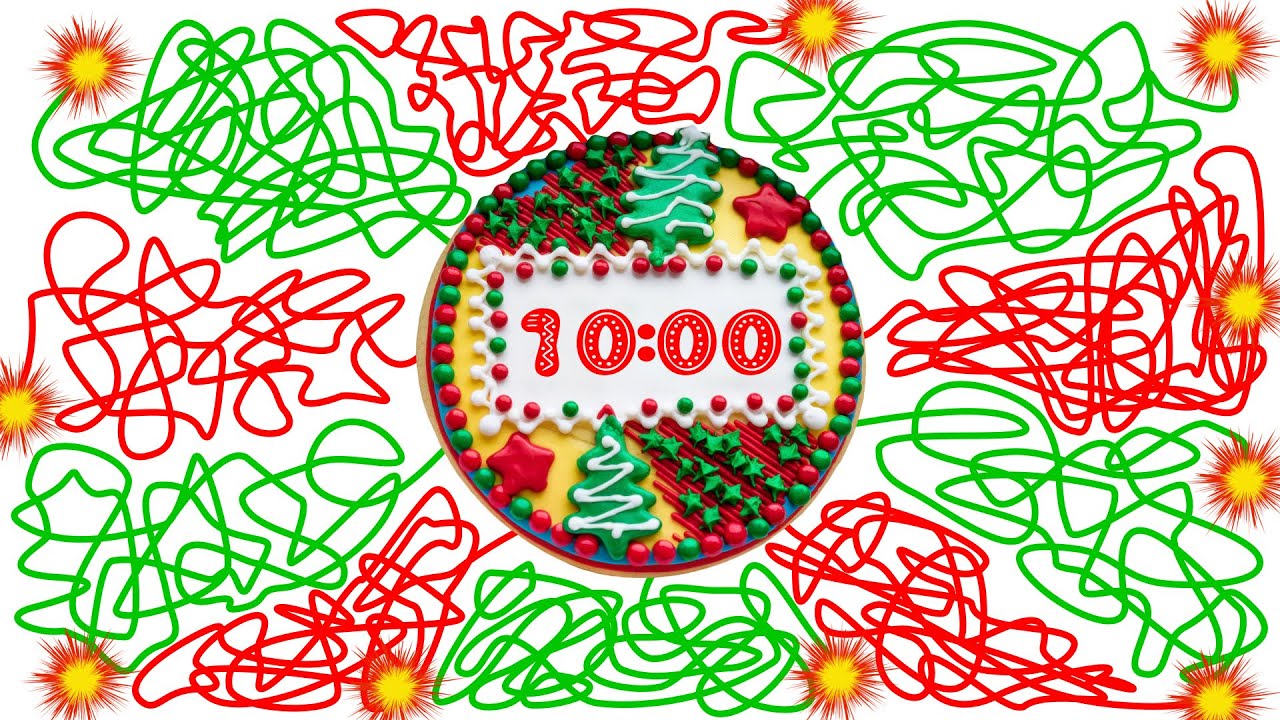 10 Minute Timer Bomb [CHRISTMAS COOKIE] 🎄🍪 | Timer Topia