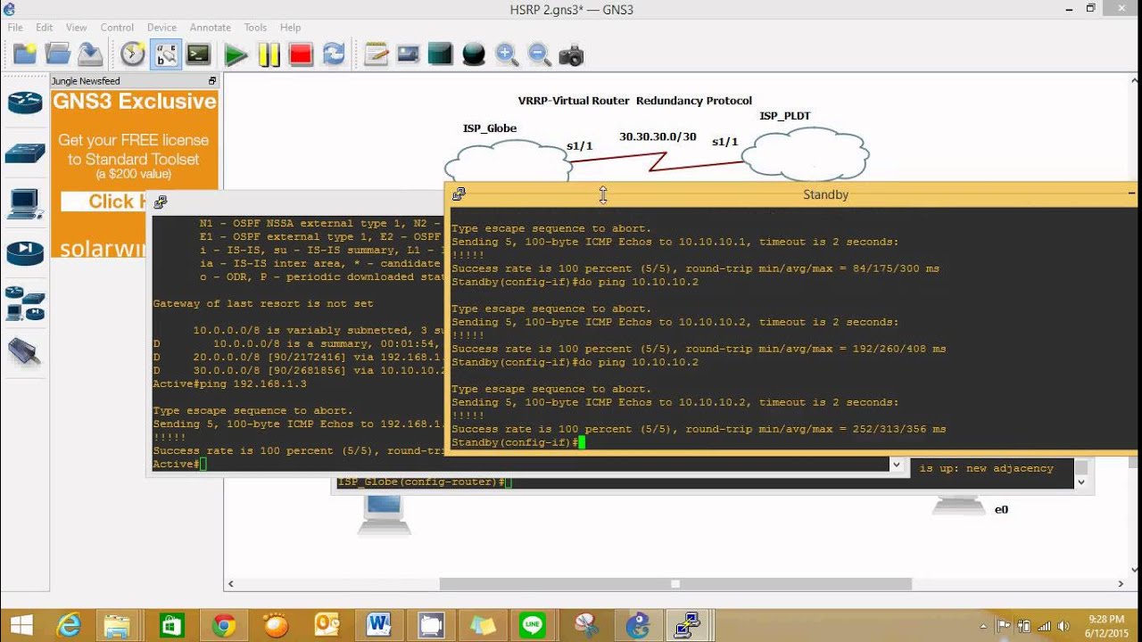 VRRP Virtual Router Redundancy Protocol - YouTube