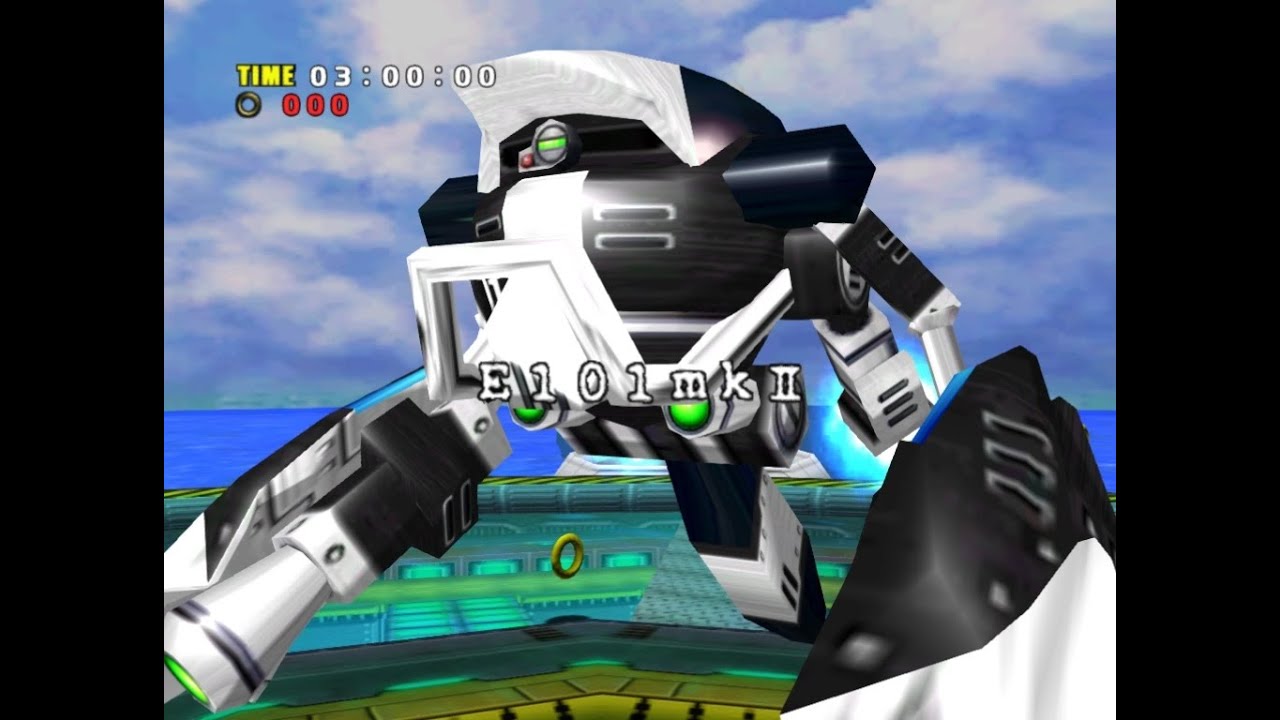 Sonic Adventure - Crazy Robo (E-101 Beta MK II) (8-bit) - YouTube