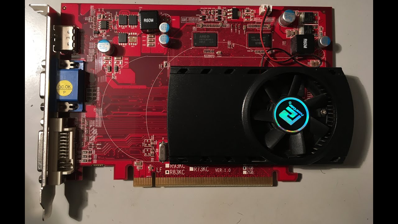 PowerColor HD 5570 1GB TEST WOT - YouTube