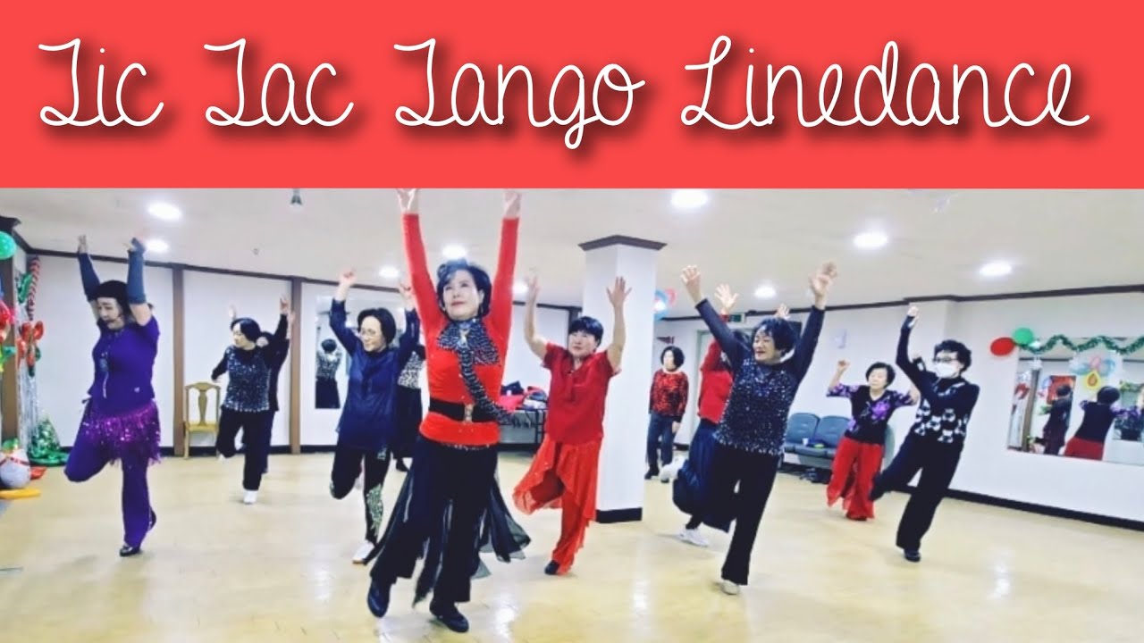 Tic Tac Tango Linedance 두번째수업시간 틱탁탱고라인댄스In-Ta go(In-Fisa Ddit)/#시니어라인댄스 ...
