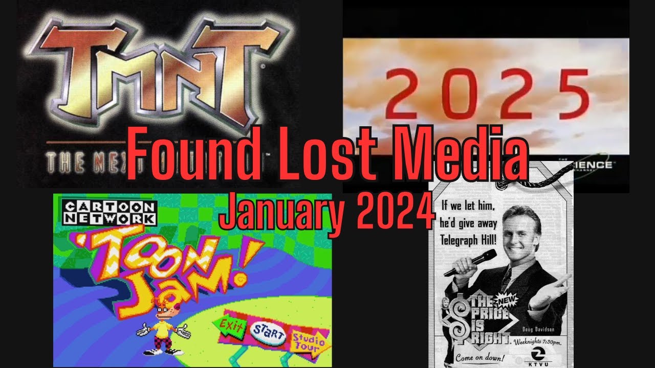 Lost Media Found In January 2024 - YouTube