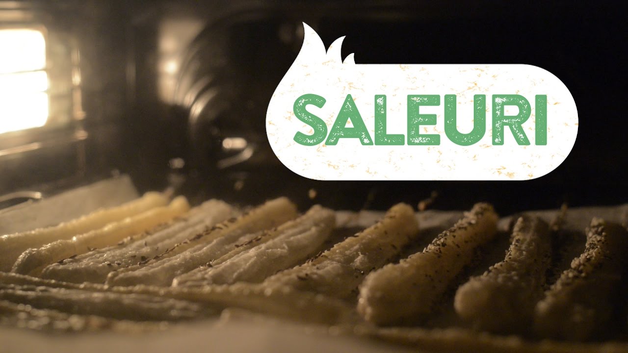 Reteta - Saleuri | Saratele din aluat de foietaj cu unt - YouTube