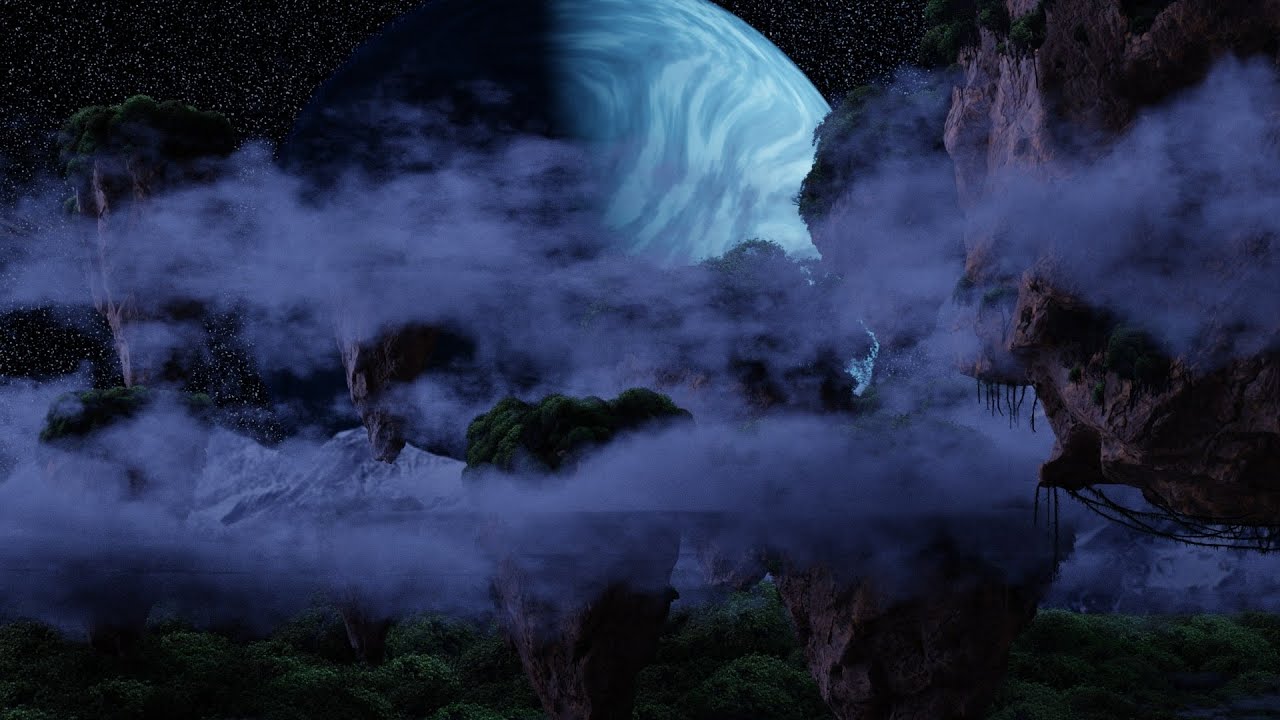 Creating Avatar Floating Island In blender 3.5 - YouTube