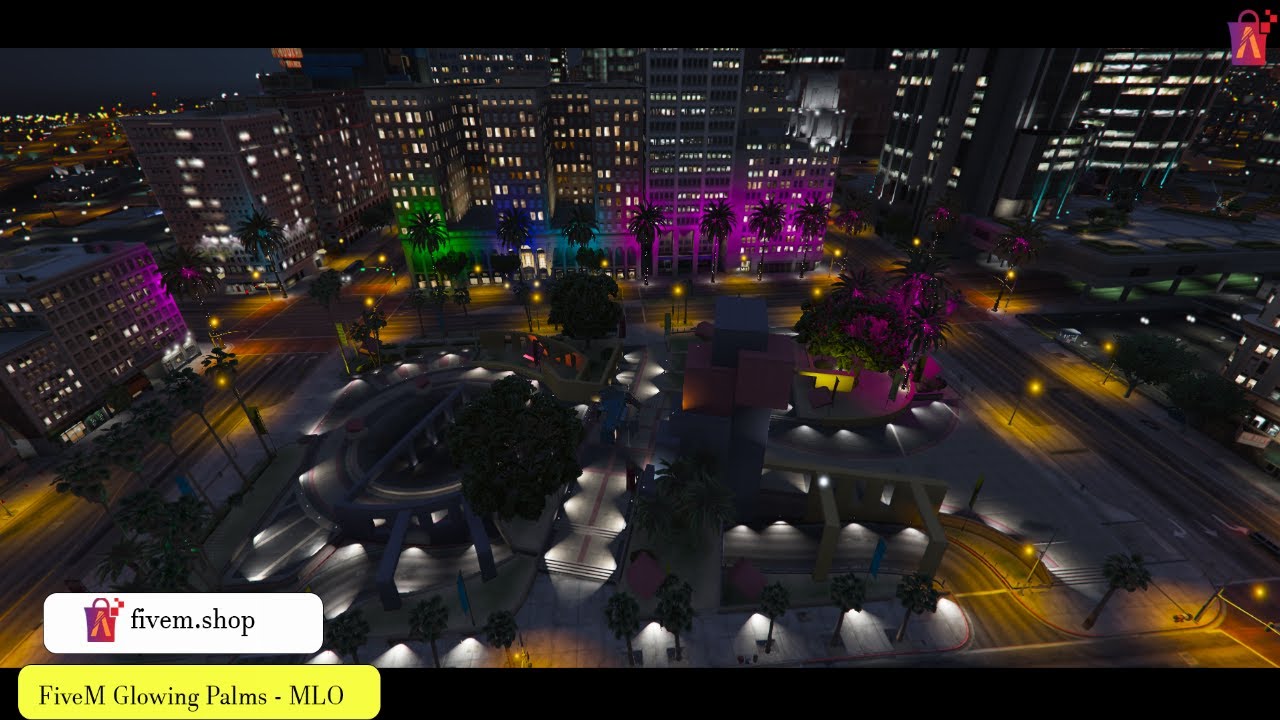 FiveM Glowing Palms MLO | FiveM Props #fivem #palmtree - YouTube