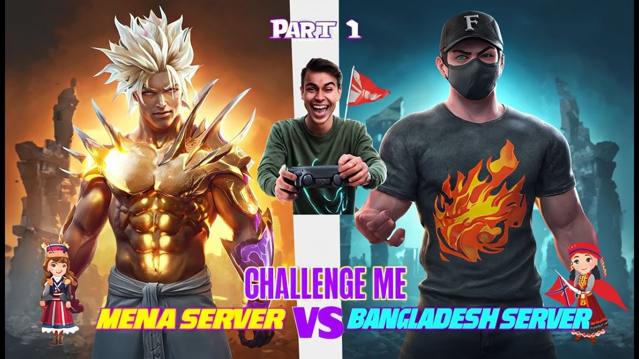 Will 𝐍𝐨𝐫𝐰𝐚𝐲 Guy from 𝐌𝐄𝐍𝐀 𝐒𝐞𝐫𝐯𝐞𝐫 CRUSH Me in Free Fire? Watch to Find Out? 🎮🛸 - YouTube