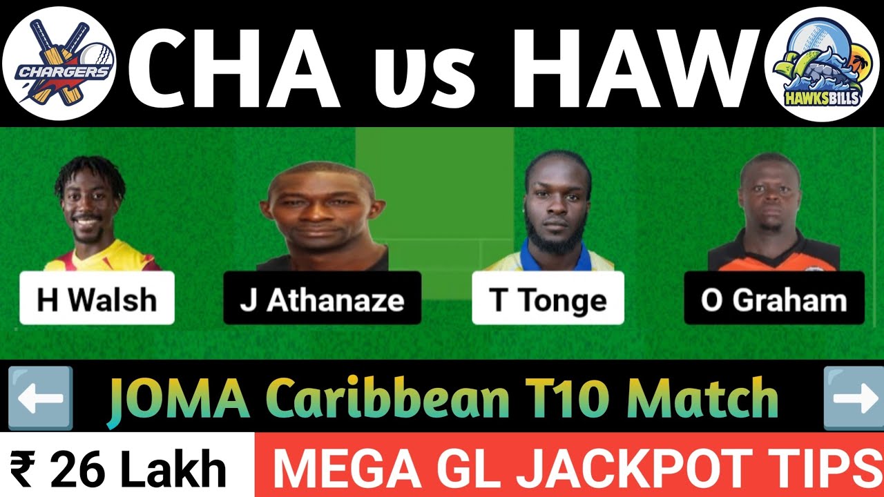 CHA vs HAW Dream11 Prediction | CHA vs HAW Dream11 Team | cha vs haw ...