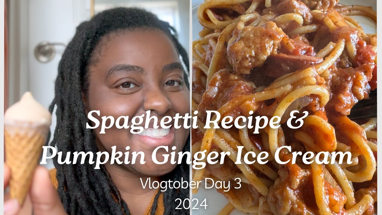 Fall Spaghetti Recipe, Children's Book & Inspiration | Vlogtober Day 3 ...
